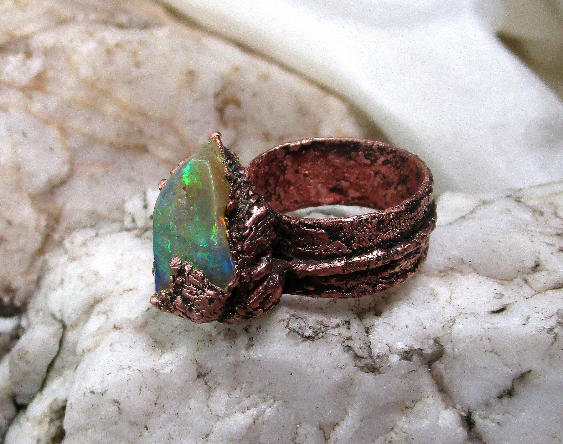 *OPÁL prsten | Ludmila Krystal